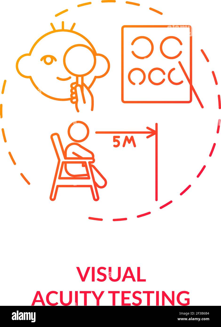 Child testing Stock Vector Images - Alamy