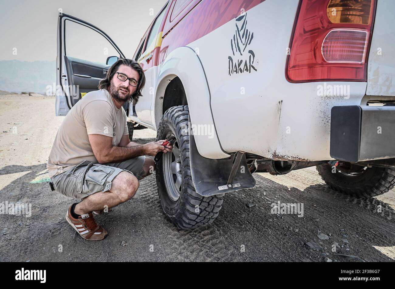 Dakar race director David Castera, portrait, during the Reconnaissances ...