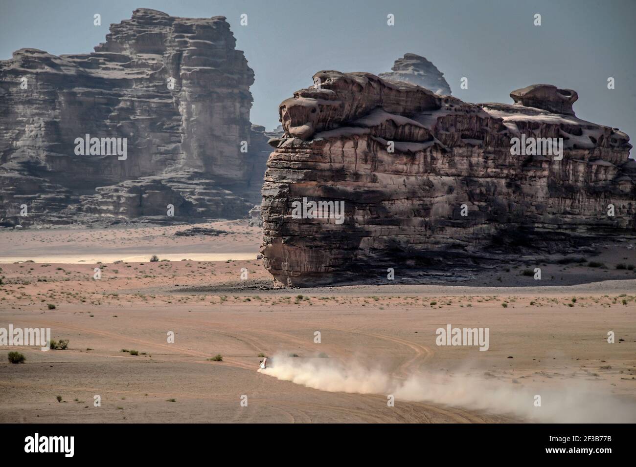 Landscape during the Reconnaissances of the Dakar Off-Road rally 2020 ...