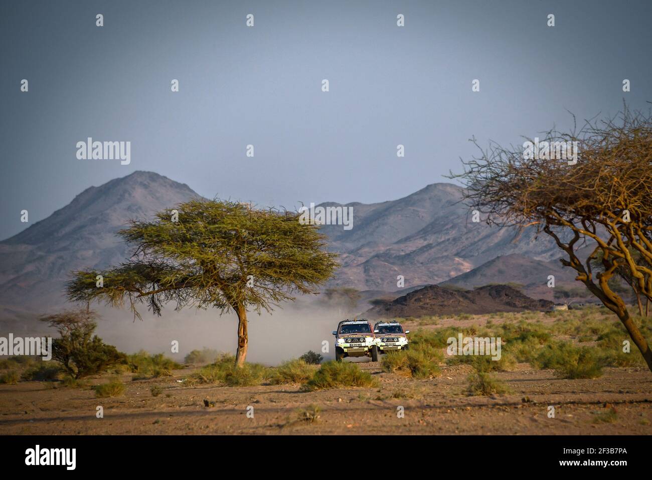 Landscape during the Reconnaissances of the Dakar Off-Road rally 2020 ...