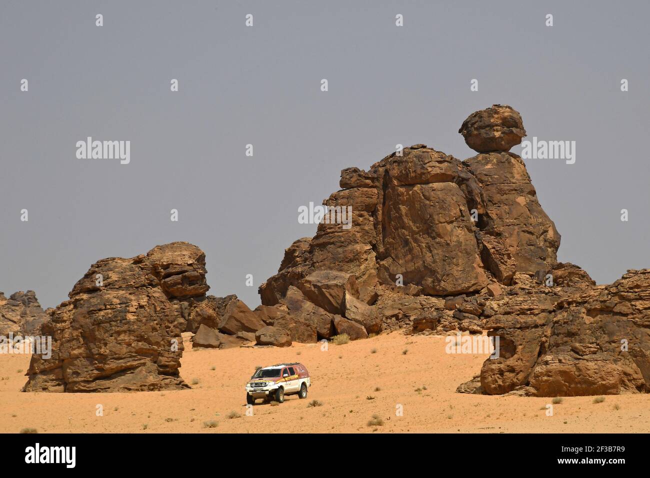 Landscape during the Reconnaissances of the Dakar Off-Road rally 2020 ...