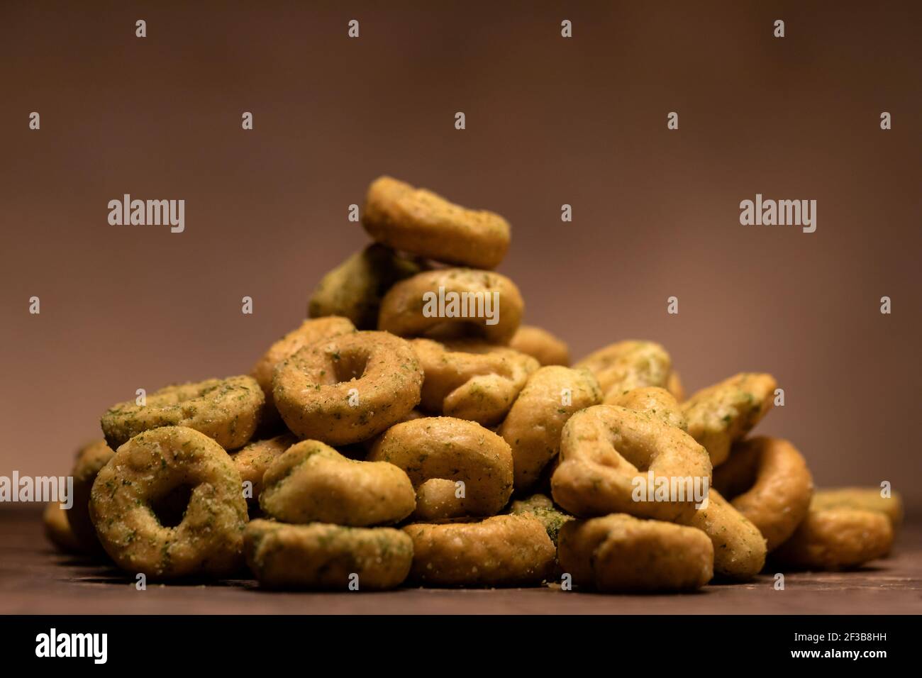 Taralli traditional italian tasty snack Stock Photo - Alamy