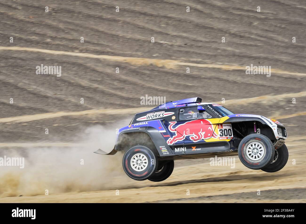 300 SAINZ Carlos (spa), CRUZ Lucas (spa), Mini, X-Raid Mini JCW Team, Group T1, Class 4, Auto ...