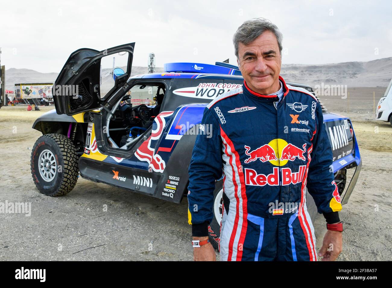 SAINZ Carlos (spa), Mini, X-Raid Mini JCW Team, Group T1, Class 4, Auto, portrait during the ...