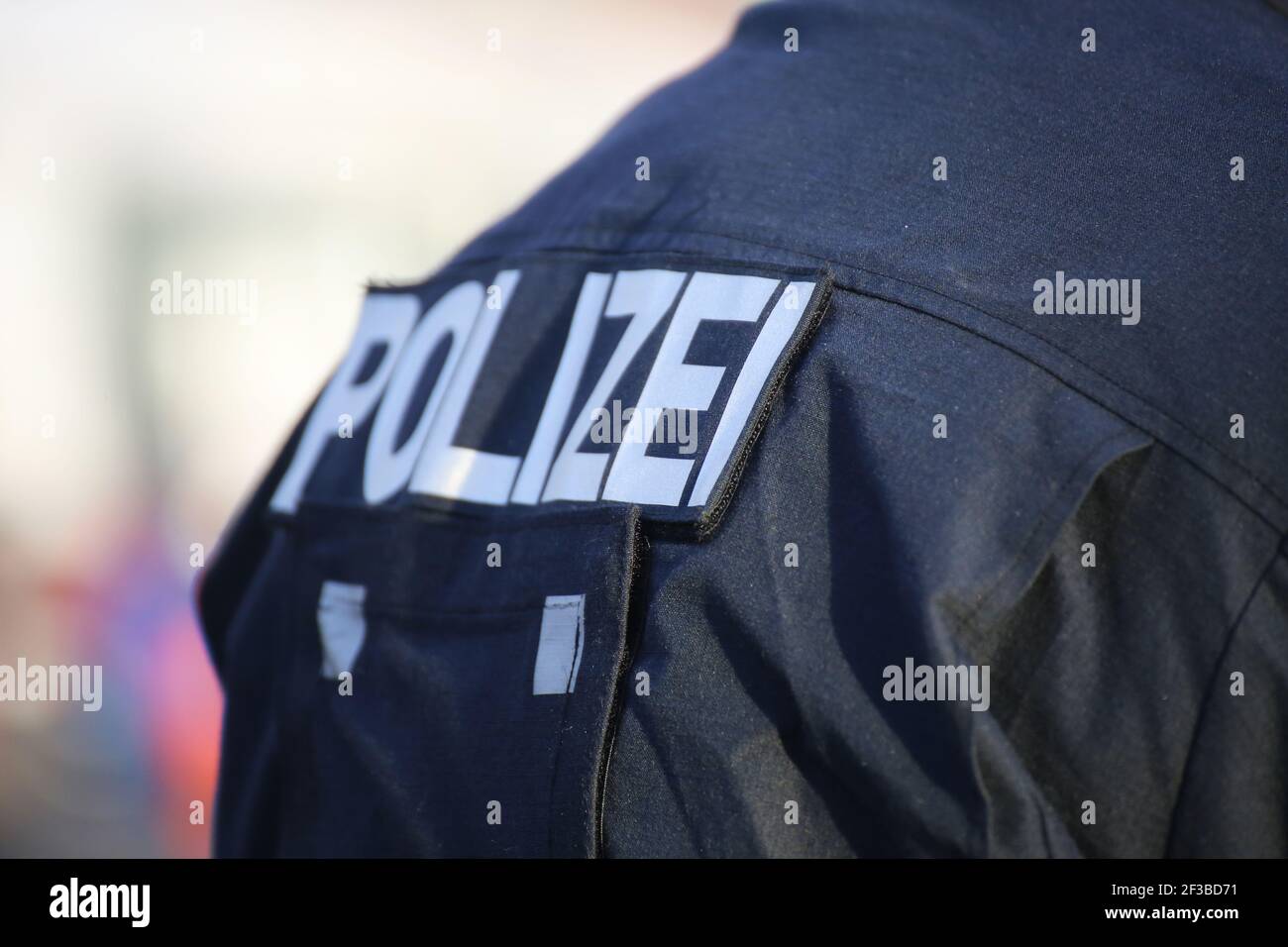 Symbol image Police Germany Stock Photo - Alamy