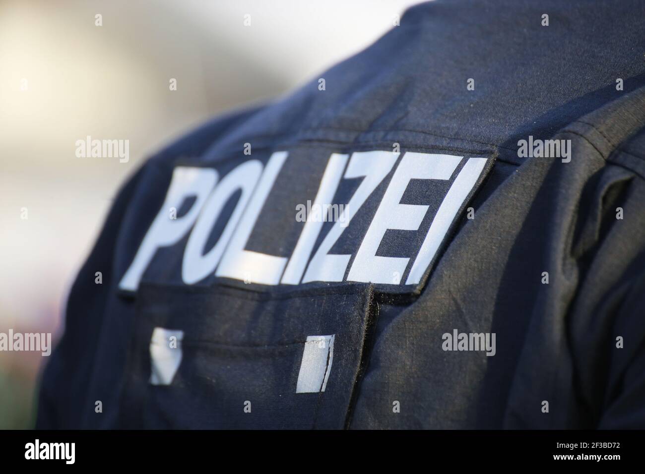 Symbol image Police Germany Stock Photo - Alamy