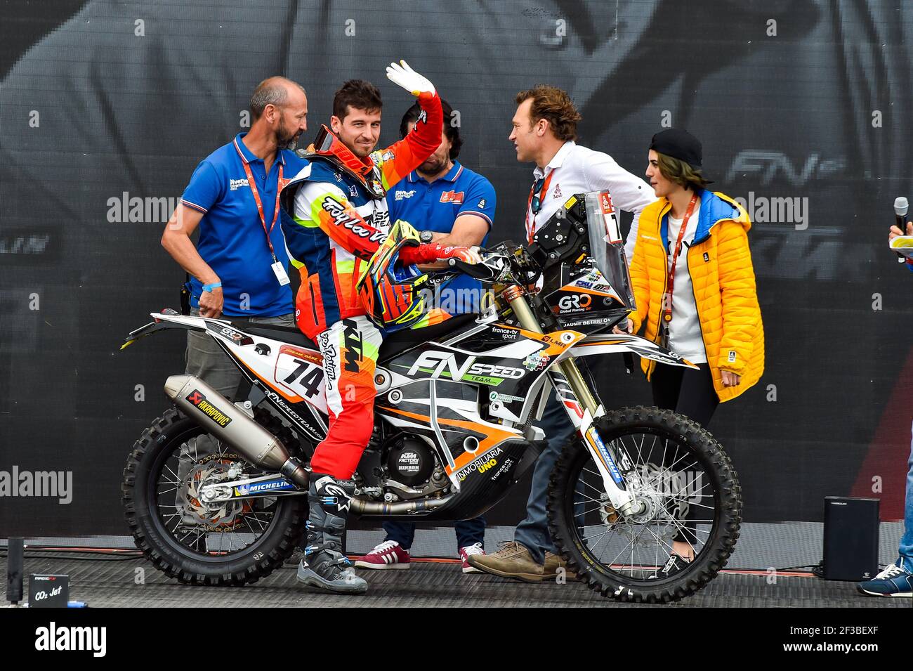 74 Betriu Jaume (esp), KTM, FN Speed Team, Moto, Bike, action during ...