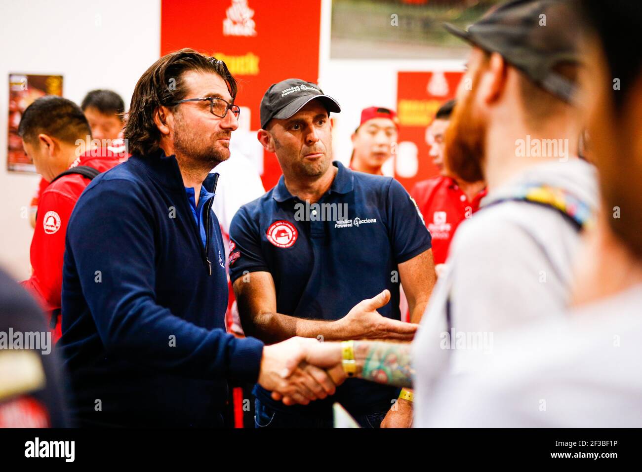 David Castera, director of the Dakar Rally, portrait during the Dakar ...