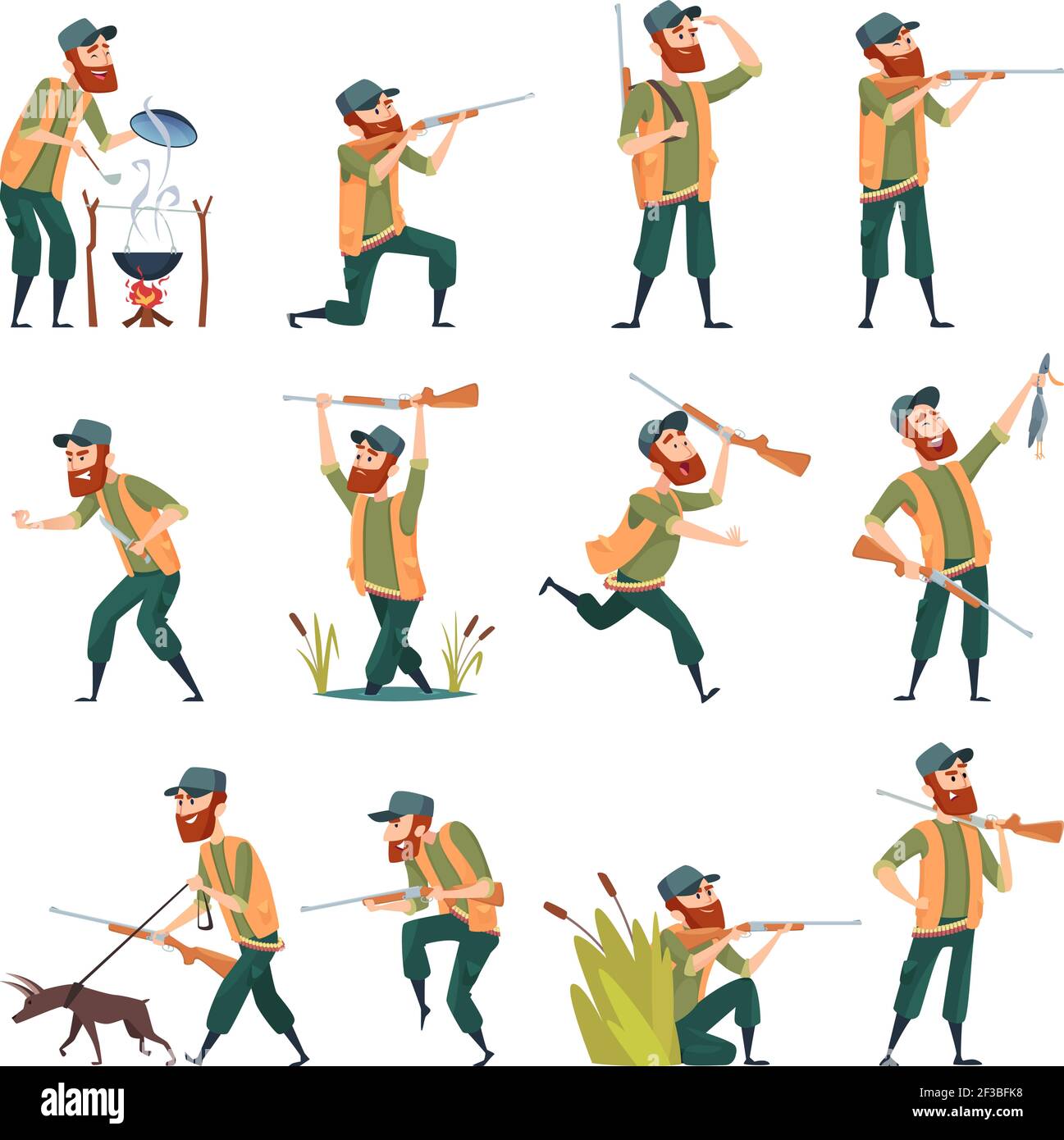 Human hunters Cut Out Stock Images & Pictures - Alamy