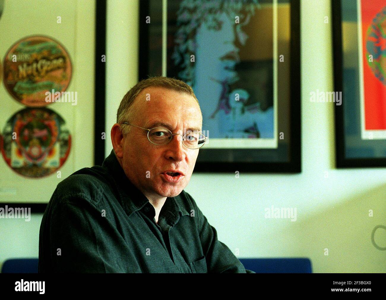 David Mansfield, Chief Executive of Capital Radio in his office Stock ...