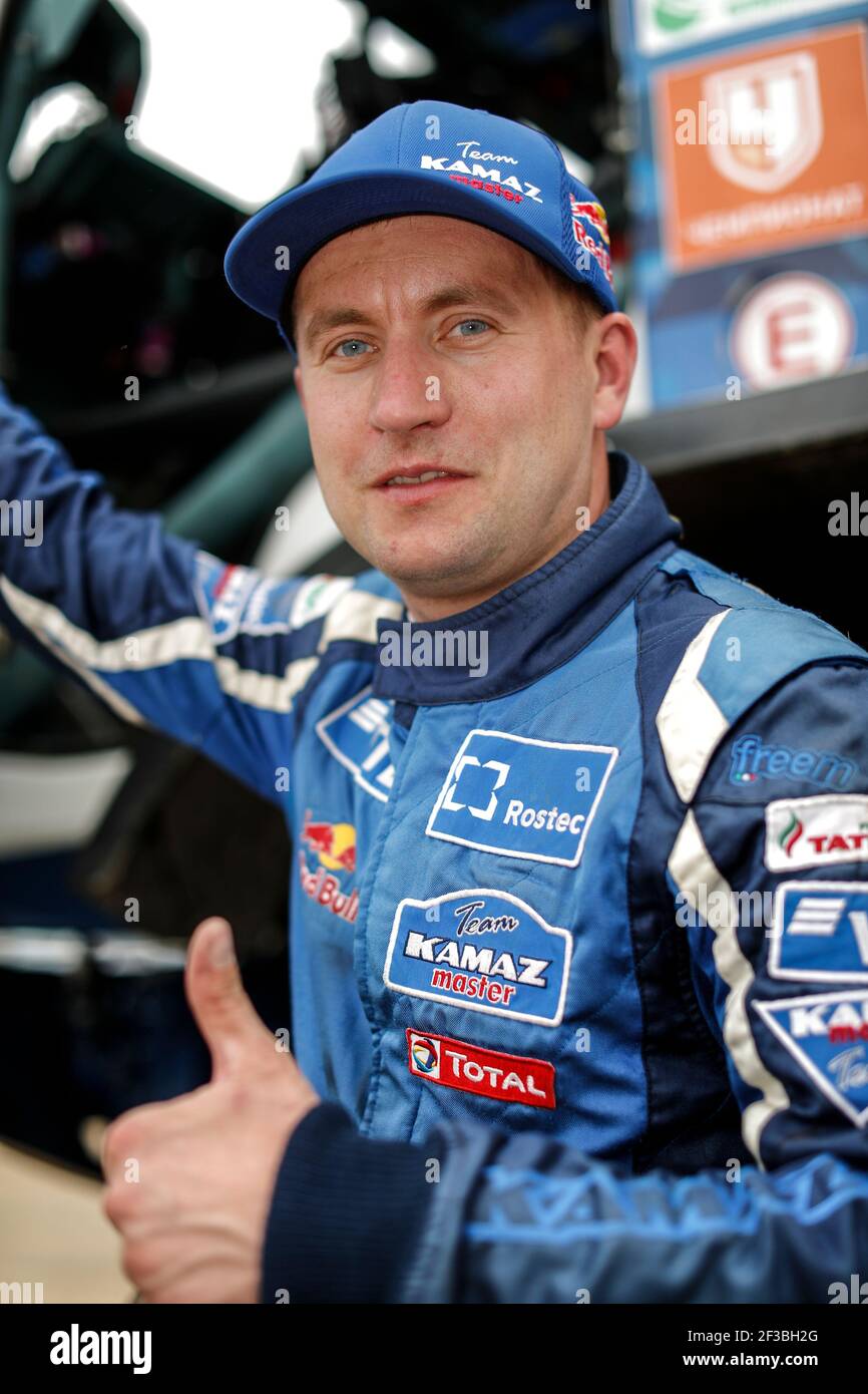 SHIBALOV Anton ( RUS ), KAMAZ-MASTER TEAM KAMAZ 43509 , portait during the Silk Way 2019 Off ...