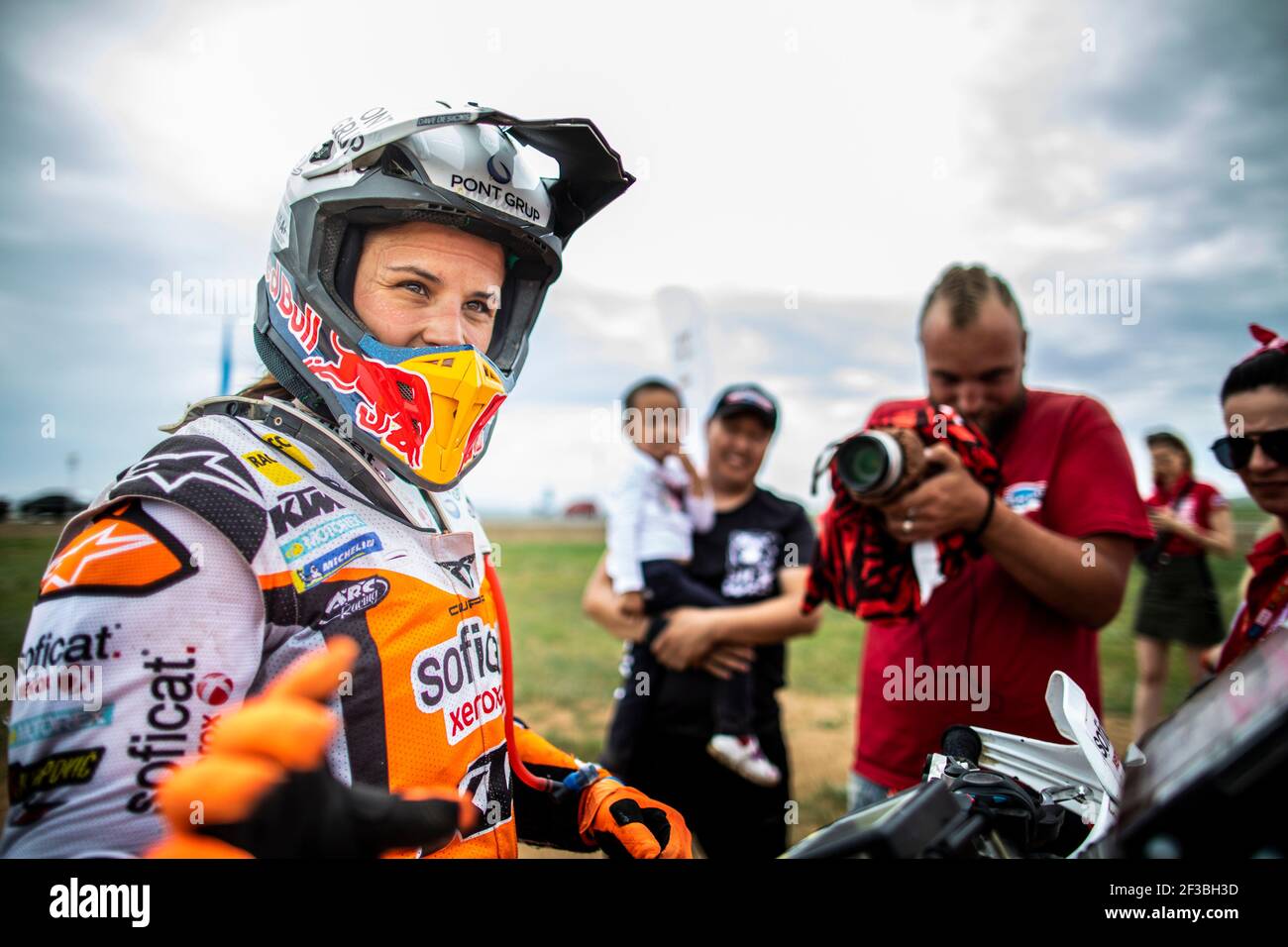 SANZ PLA-GIRIBERT Eulalia ( ESP ), KTM FACTORY RACING , KTM 450 RALLY ...