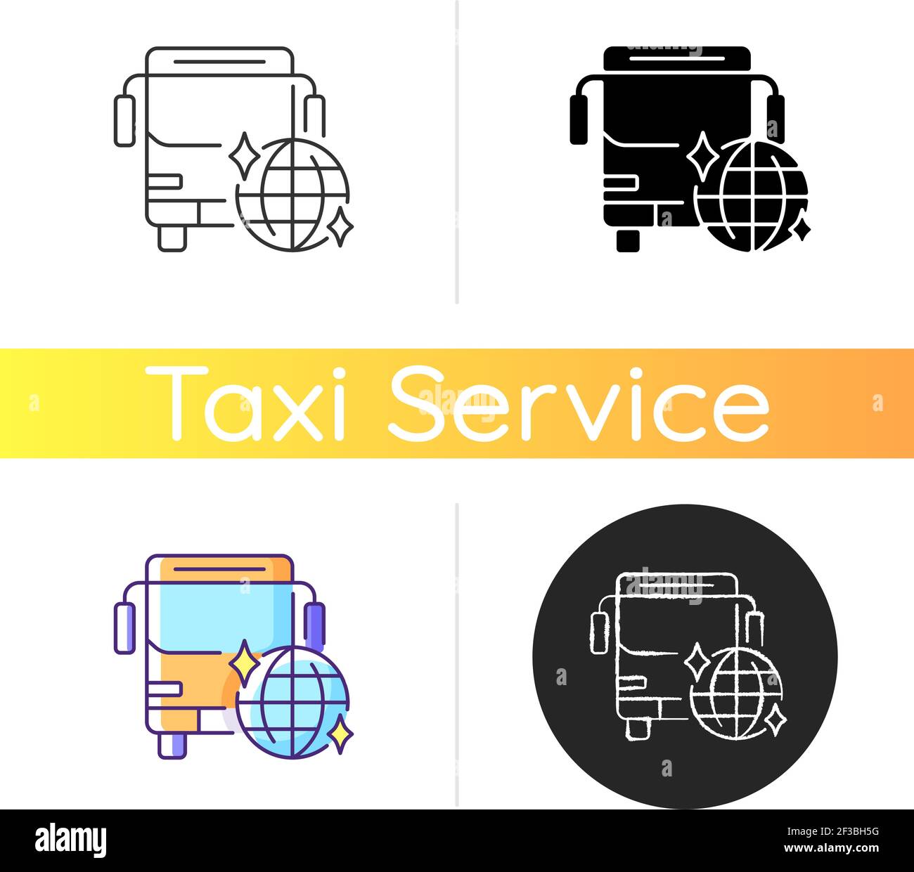 Party bus icon Stock Vector Image & Art - Alamy