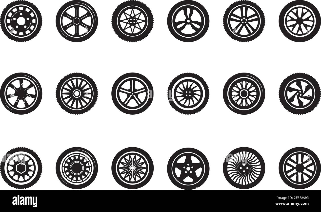 Racing Tire Vector