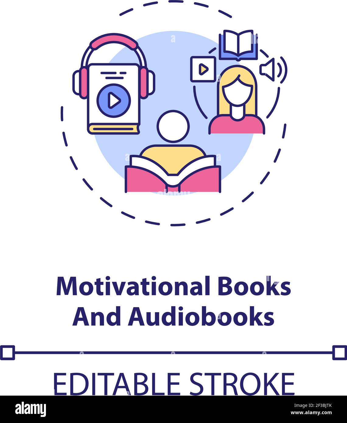 Reading and mentoring Stock Vector Images - Alamy