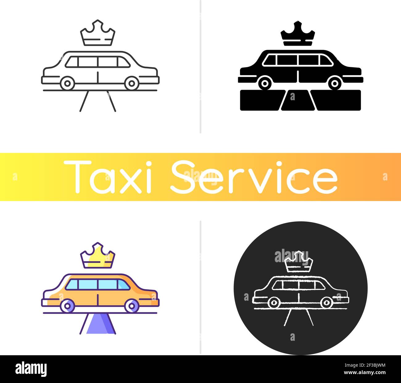 Limousine service icon Stock Vector Image & Art - Alamy