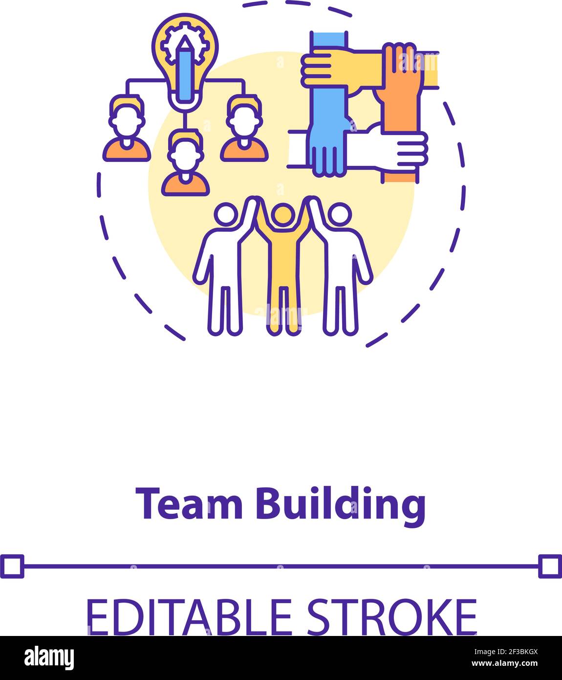 Mentor team building support hi-res stock photography and images - Alamy