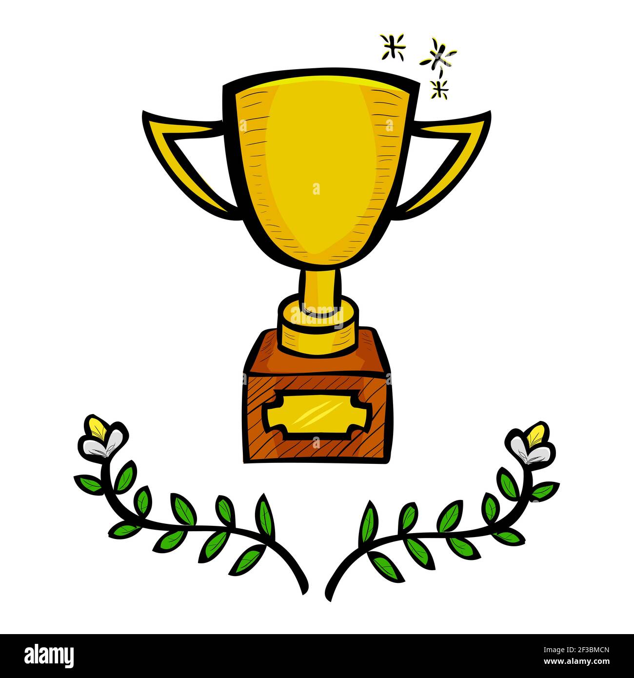 trophy, Vector doodle hand draw sketch Stock Vector Image & Art - Alamy