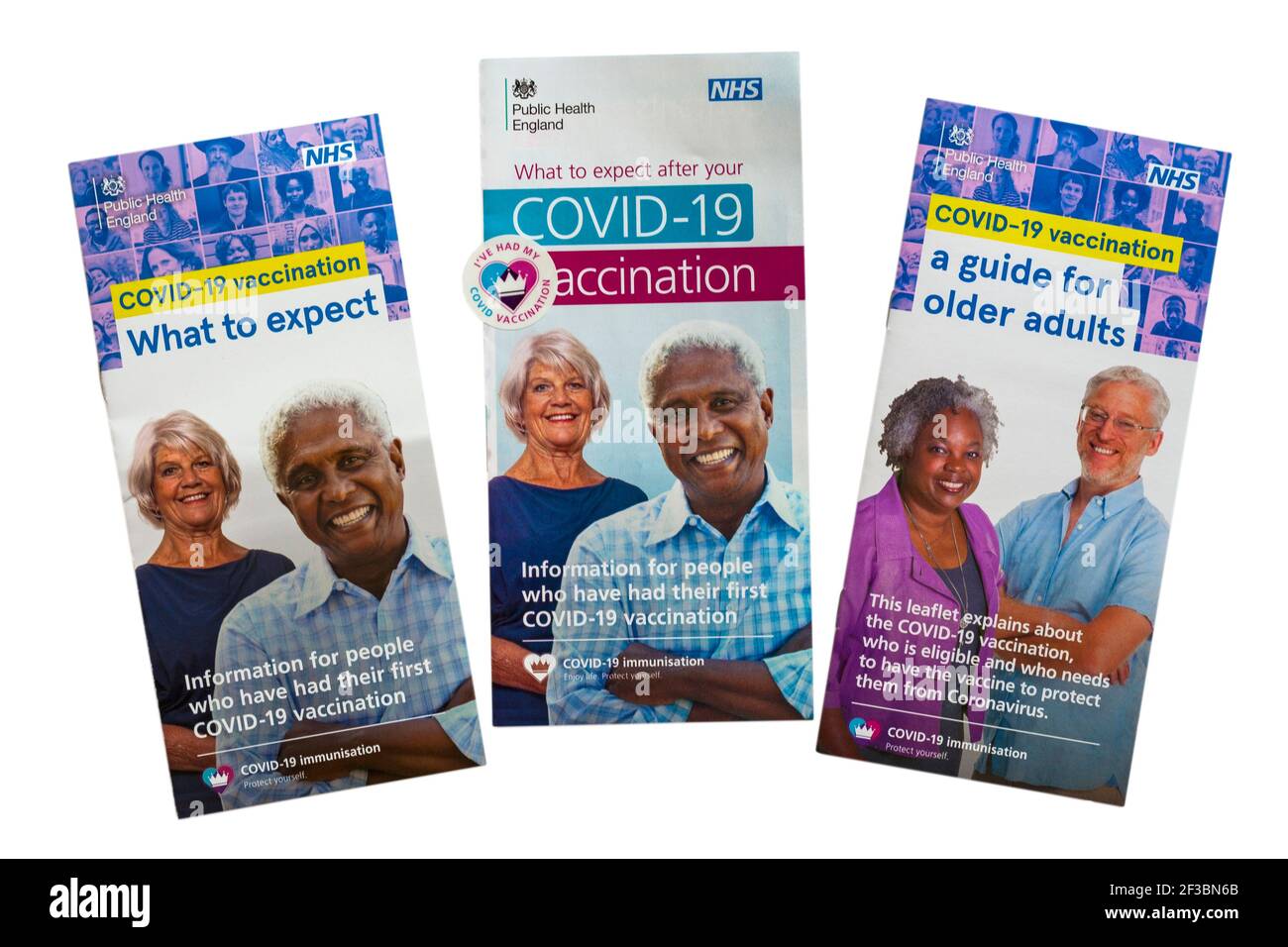 Covid-19 Vaccination information leaflets from NHS - what to expect ...