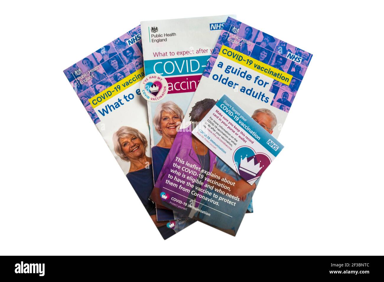 Covid-19 Vaccination information leaflets from NHS & vaccination record ...