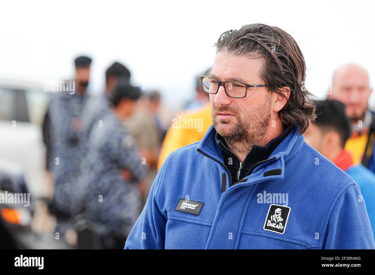 David Castera, director of the Dakar Rally, portrait during Stage 2 of ...