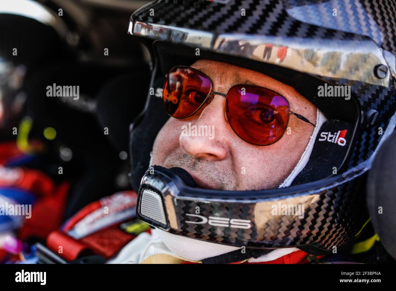 Krotov Denis (rus), Mini, MSK Rally Team, Auto, Car, portrait during Stage 7 of the Dakar 2020 ...
