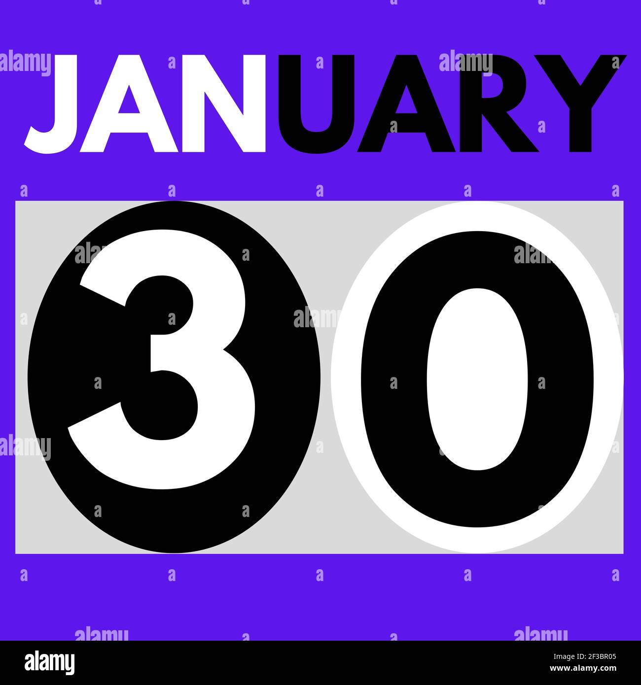 30 january icon hi-res stock photography and images - Alamy