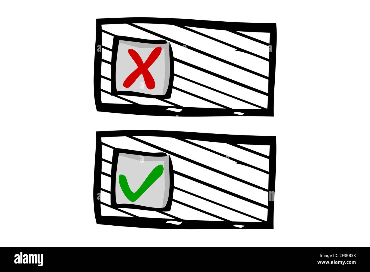 Vector Doodle Hand Draw Sketch on off oval Button or Switch Stock ...