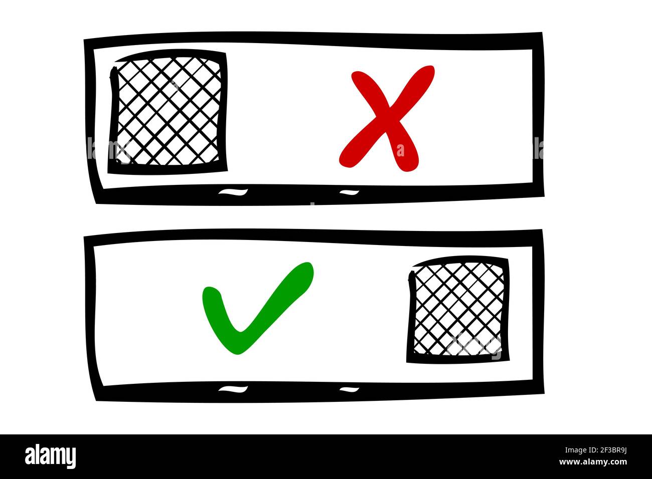 Vector Doodle Hand Draw Sketch on off oval Button or Switch Stock ...