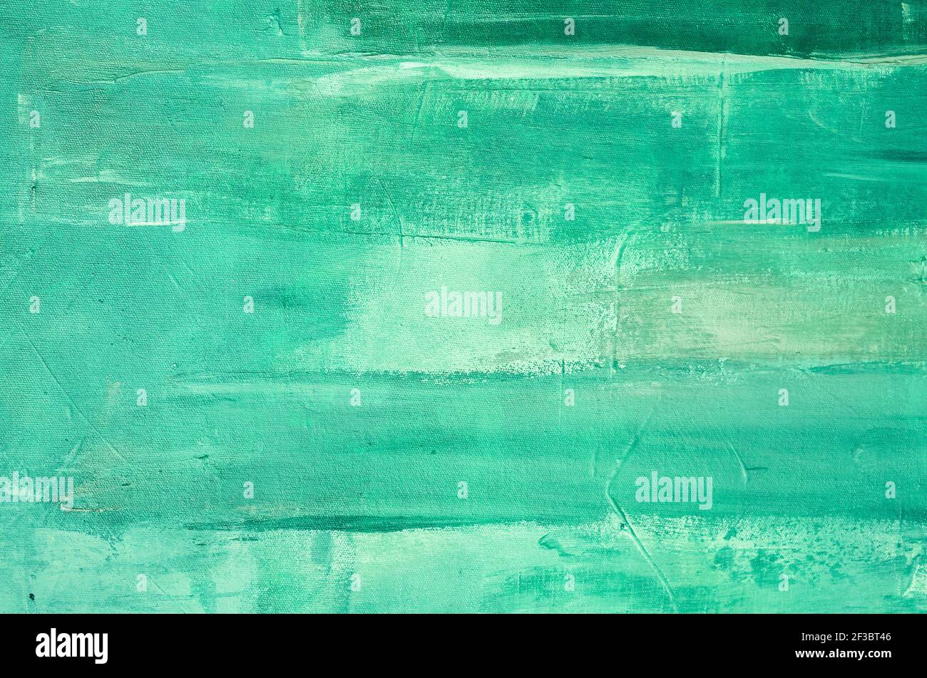 Green abstract oil painting on canvas Stock Photo - Alamy