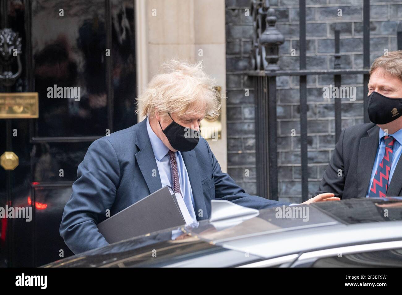 London, UK. 16th Mar, 2021. Boris Johnson, MP Prime Minister leaves 10 ...
