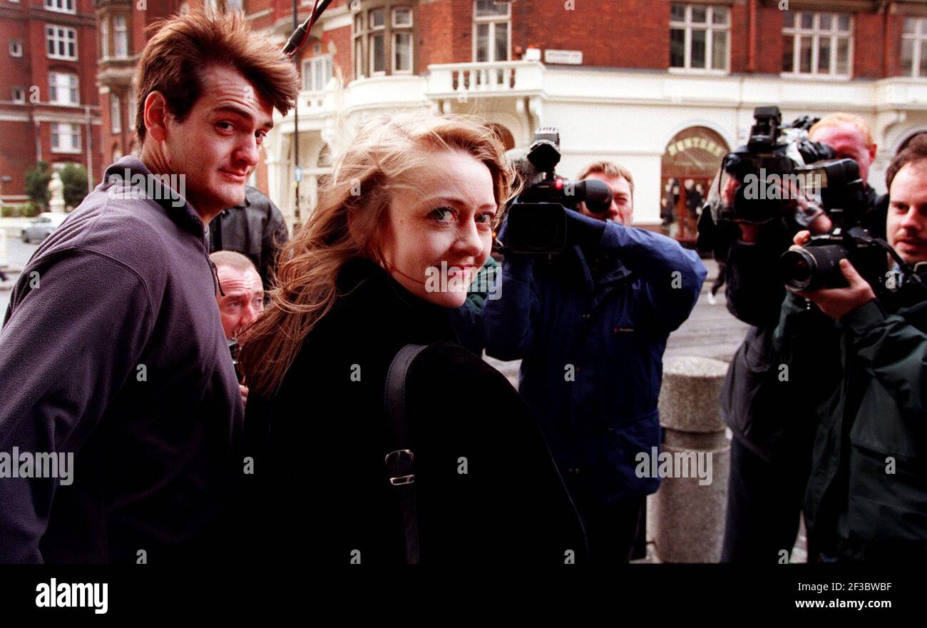 JEREMY SHAYLER AND ANNIE (ANN) MICHON AT SCOTLAND YARD WHERE THEIR ...