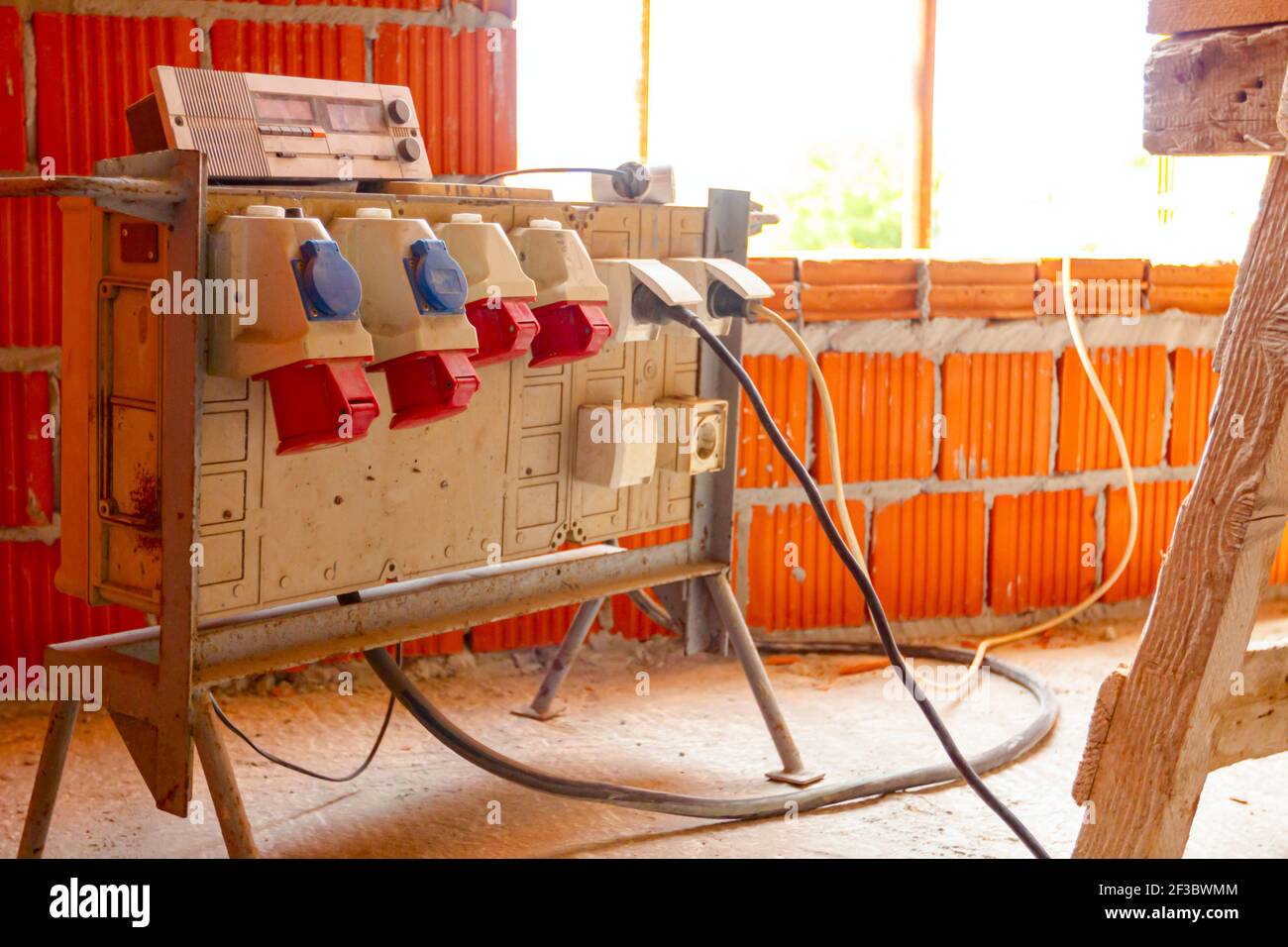 Job Site Power Distribution Box