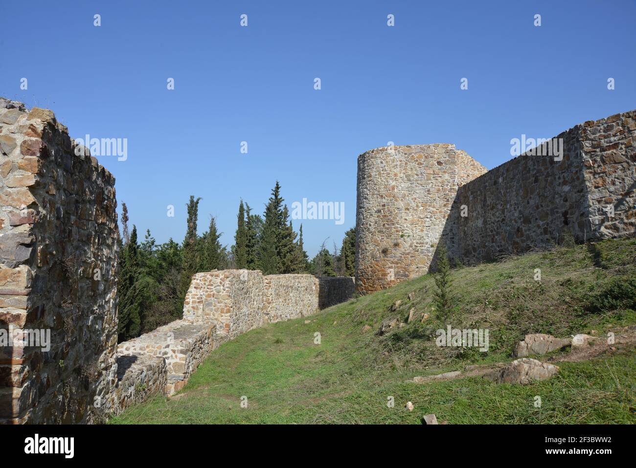 Aydos Castle (Kalesi Stock Photo - Alamy