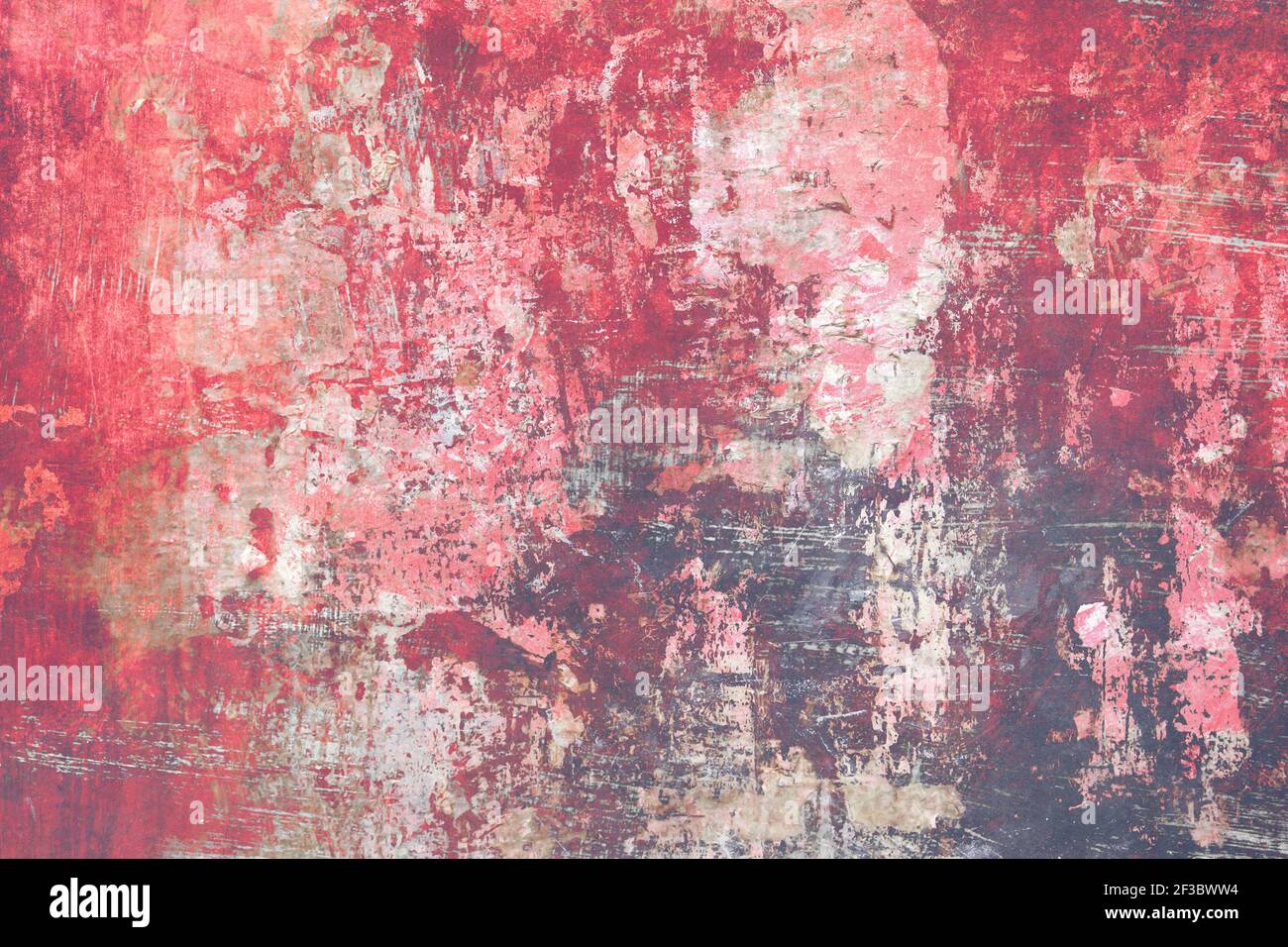 Red distressed backdrop grunge background or texture Stock Photo - Alamy