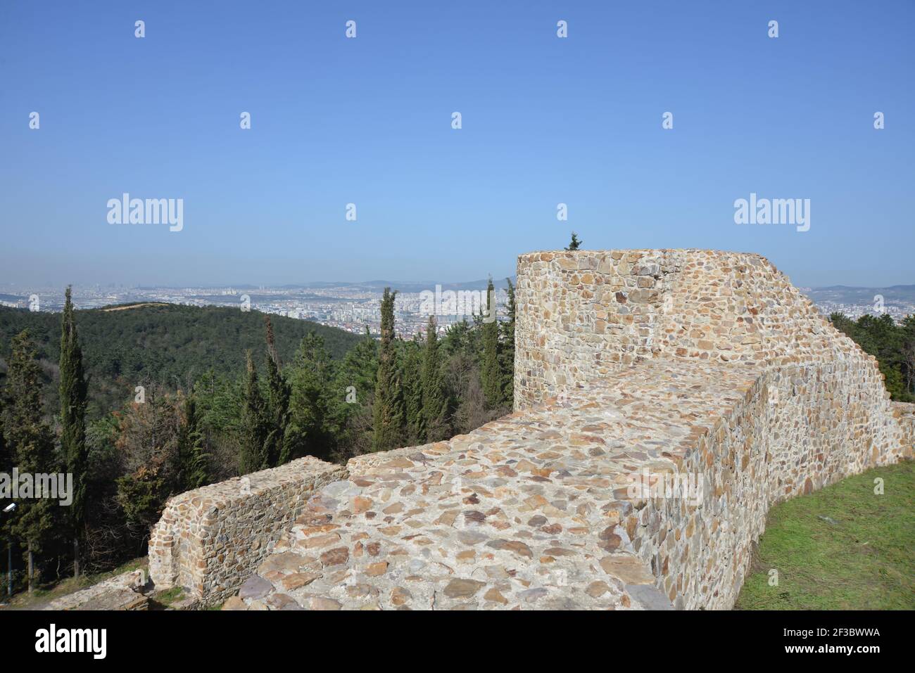 Aydos Castle (Kalesi Stock Photo - Alamy