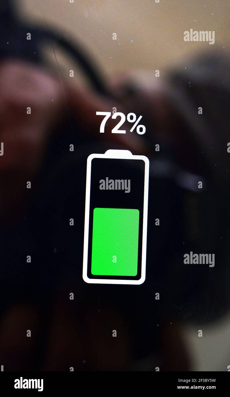 Battery level hi-res stock photography and images - Alamy
