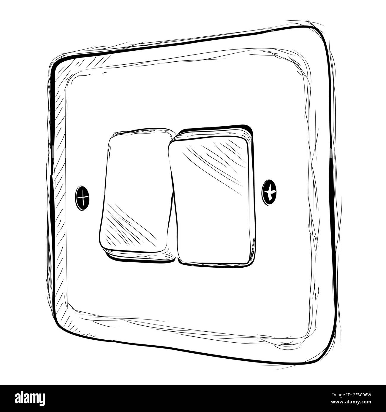 Cartoon light switch hi-res stock photography and images - Alamy