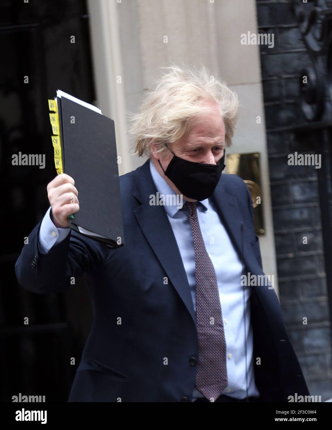 London, England, UK. 16th Mar, 2021. UK Prime Minister BORIS JOHNSON ...