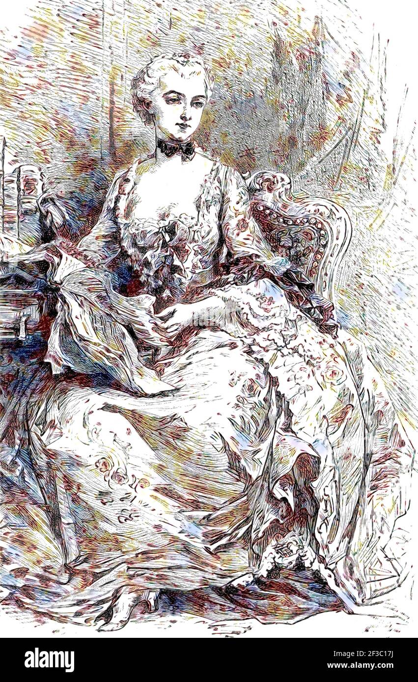 Jeanne Antoinette Poisson, Marquise de Pompadour, Madame de Pompadour ...