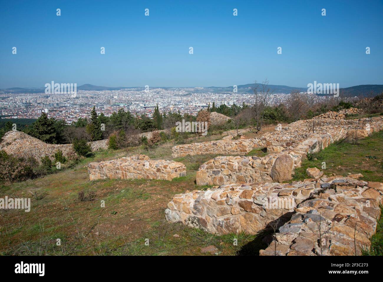 Aydos Castle (Kalesi Stock Photo - Alamy