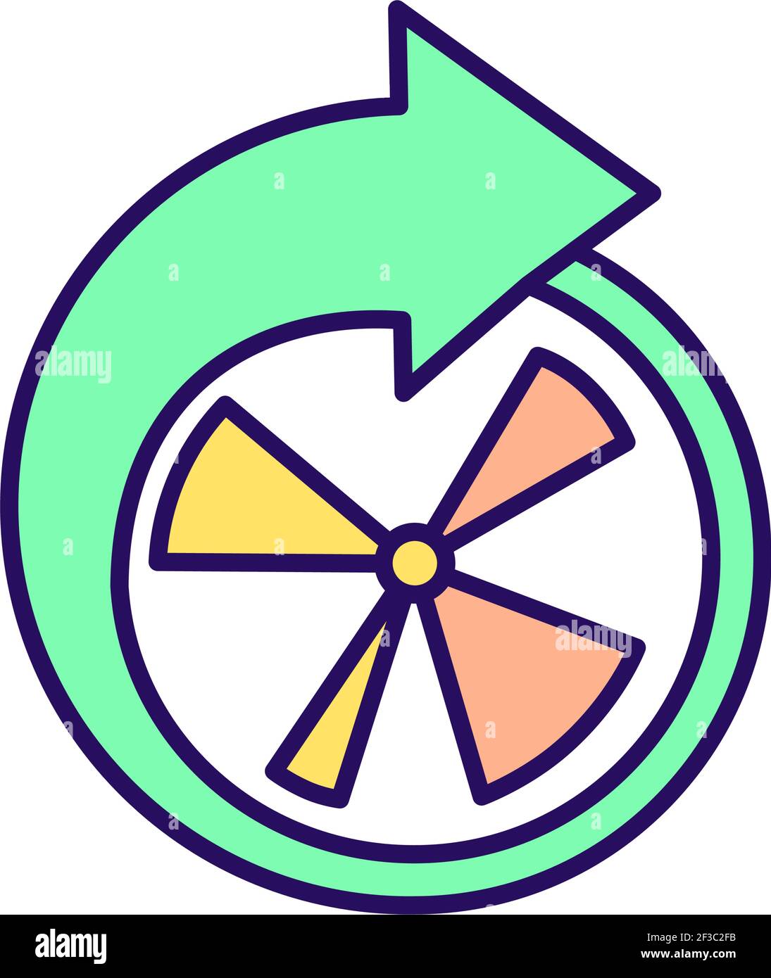 Intermittent fasting periods RGB color icon Stock Vector Image & Art ...