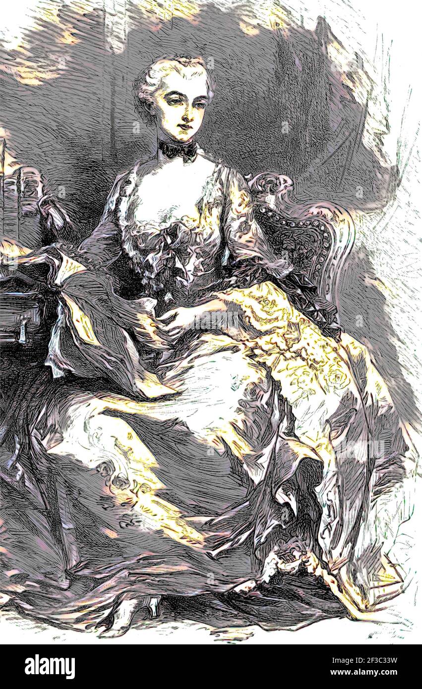 Jeanne Antoinette Poisson, Marquise de Pompadour, Madame de Pompadour ...