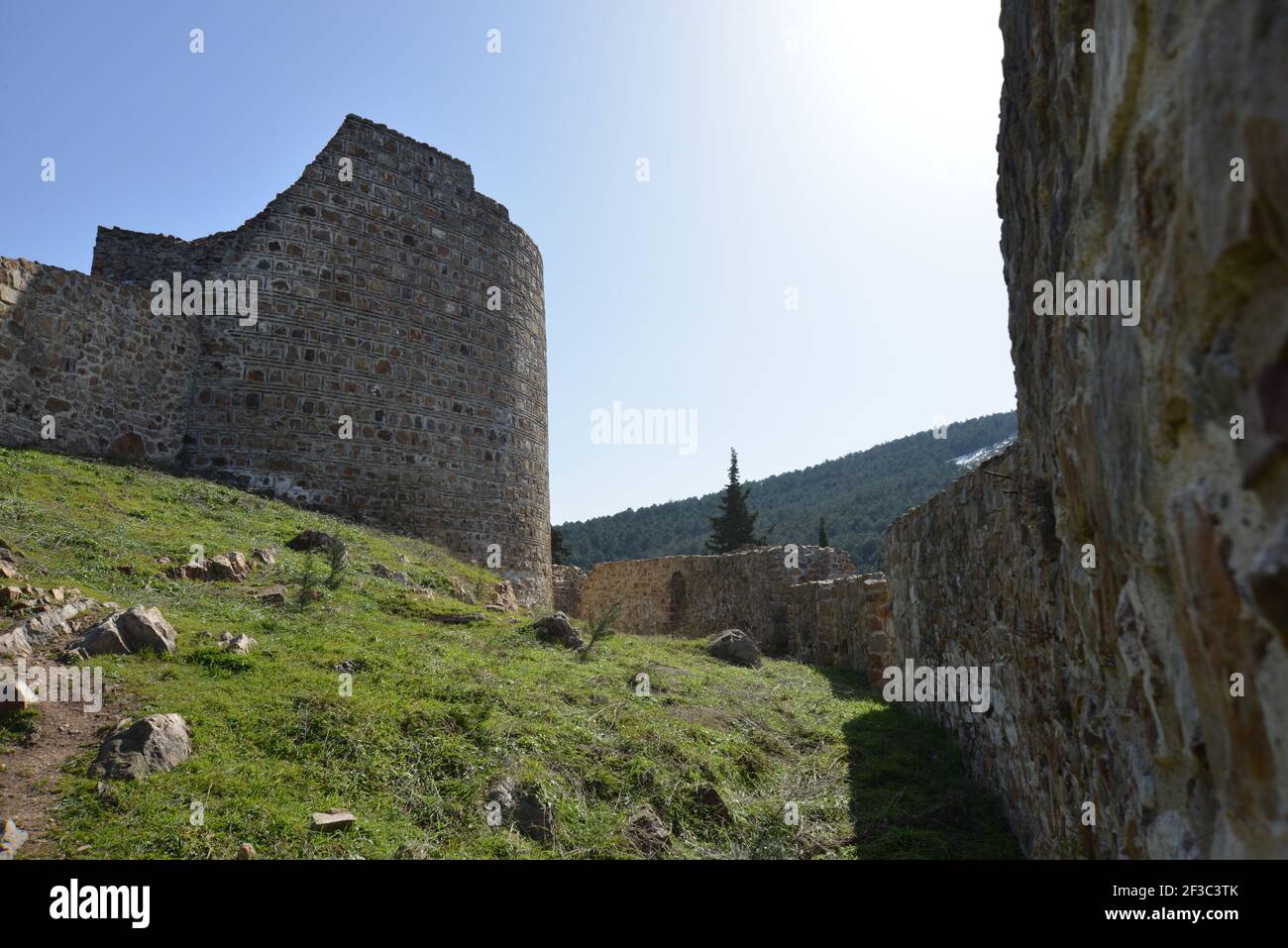 Aydos Castle (Kalesi Stock Photo - Alamy