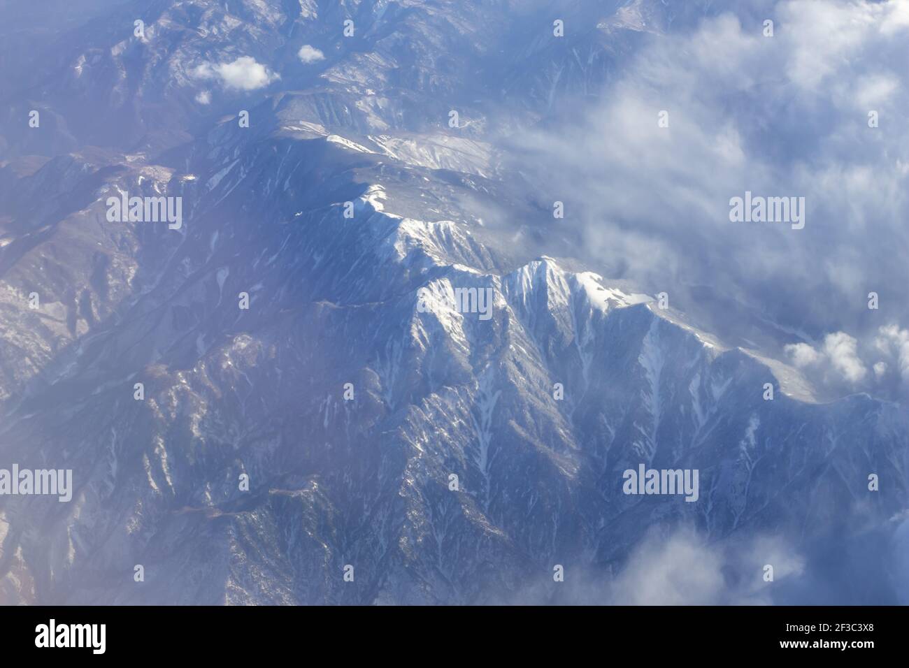 Beautiful drone shot mountain ranges hi-res stock photography and ...