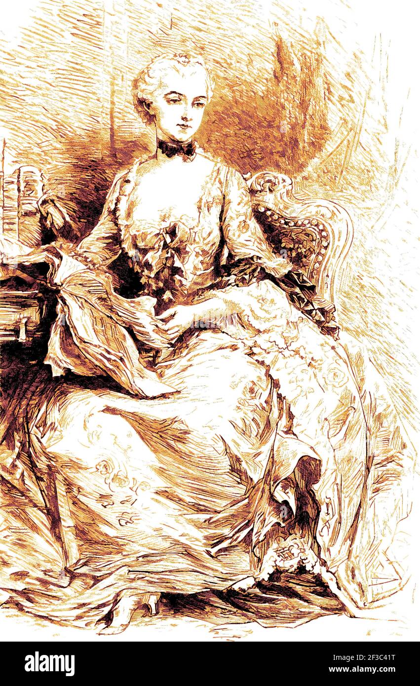 Jeanne Antoinette Poisson, Marquise de Pompadour, Madame de Pompadour ...