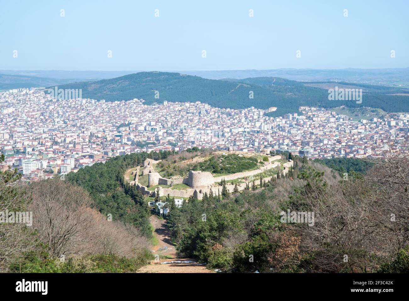 Aydos Castle (Kalesi Stock Photo - Alamy