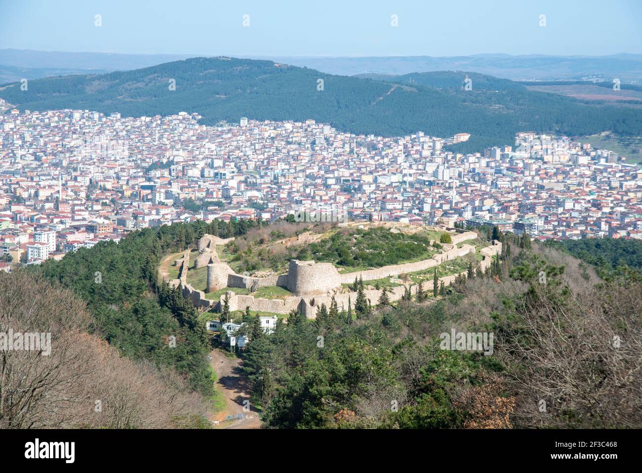 Aydos Castle (Kalesi Stock Photo - Alamy