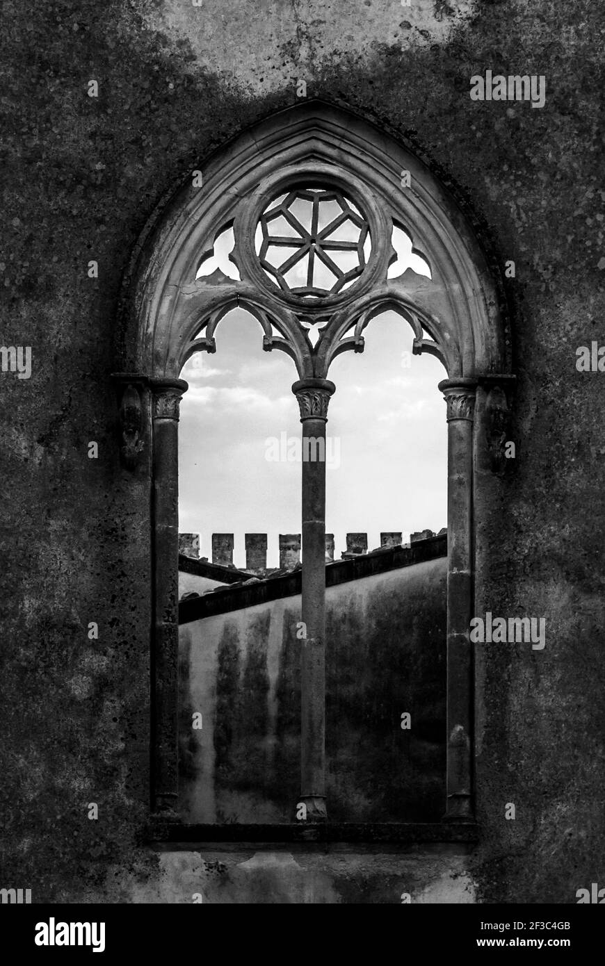 Neo gothic window Black and White Stock Photos & Images - Alamy