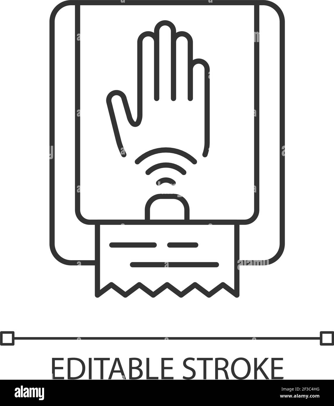 Touchless Stock Vector Images - Alamy